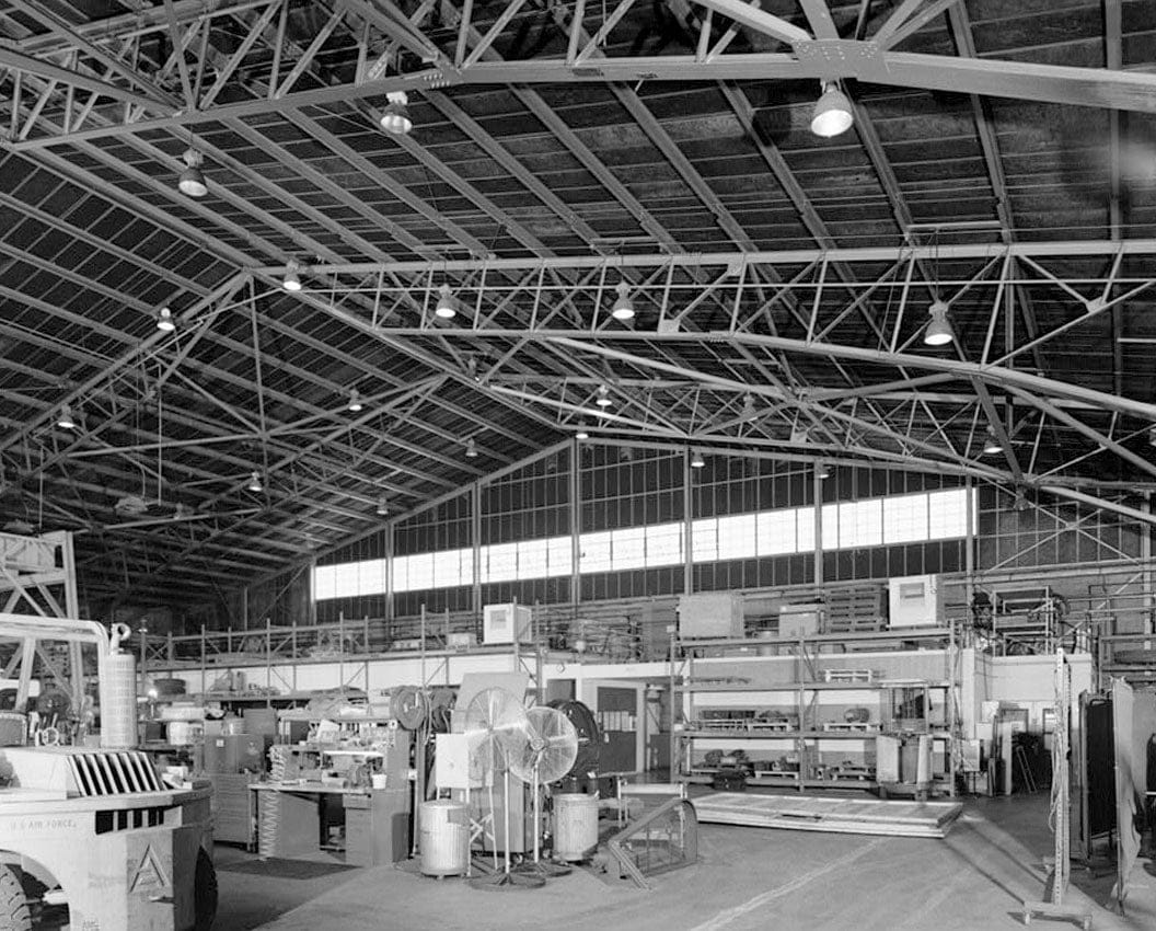 Historic Photo : Travis Air Force Base, Readiness Maintenance Hangar ...