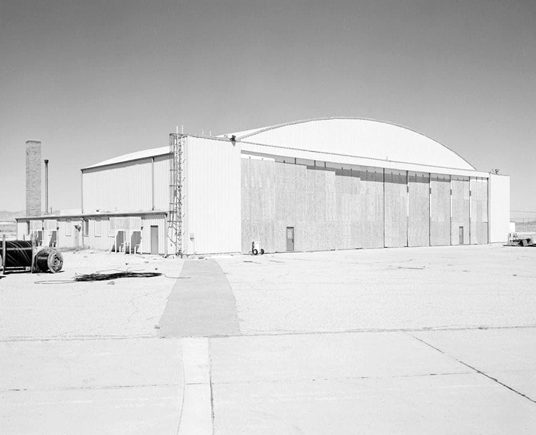 Historic Photo : Edwards Air Force Base, North Base, Hangar No. 1, Fir ...