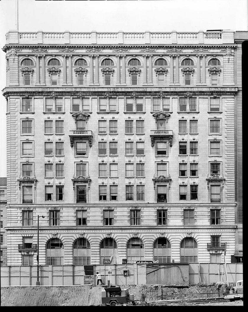 Historic Photo : Evening Star Building, Northwest corner of Eleventh S ...