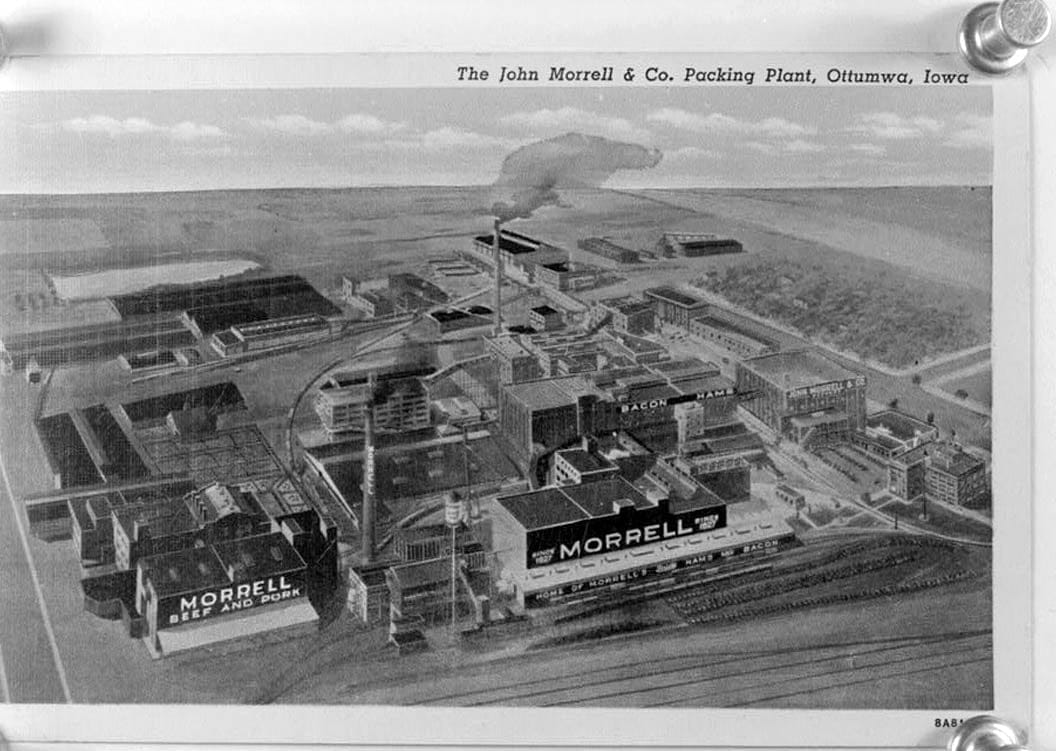 Historic Photo : John Morrell & Company Meat Packing Plant, 316 South ...