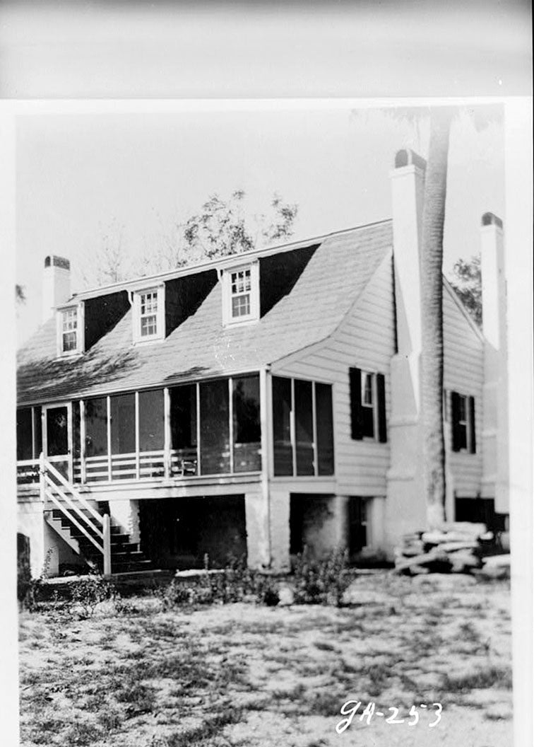 Historic Photo : Wild Heron Plantation, Little Ogeechee River Vicinity ...