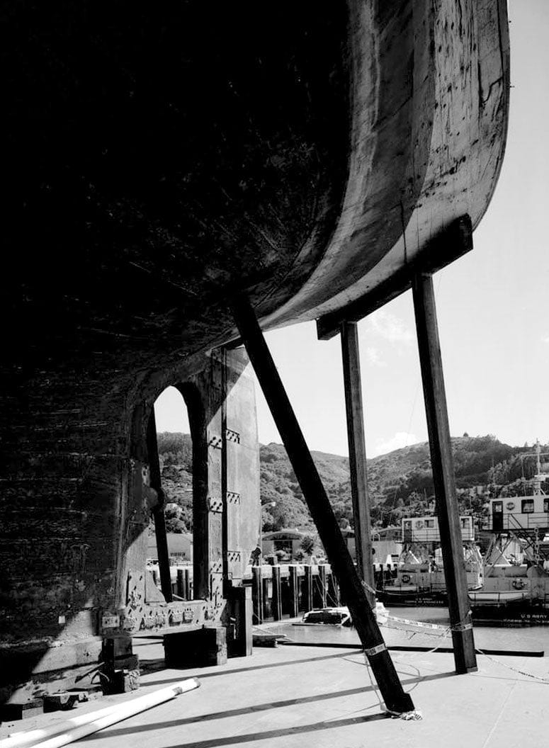 Historic Photo : Steam Schooner WAPAMA, Kaiser Shipyard No. 3 (Shoal P ...