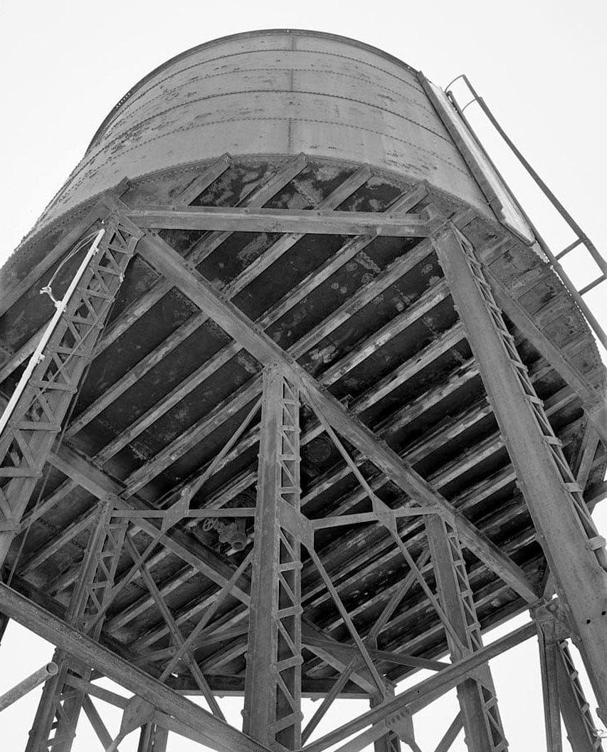 Historic Photo : Southern Pacific Depot, Water Tower, 65 Cahill Street ...