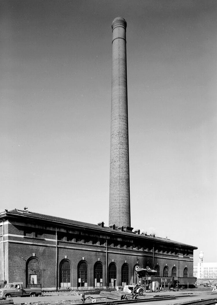 Historic Photo : Washington Terminal Company Power Plant, First Avenue ...
