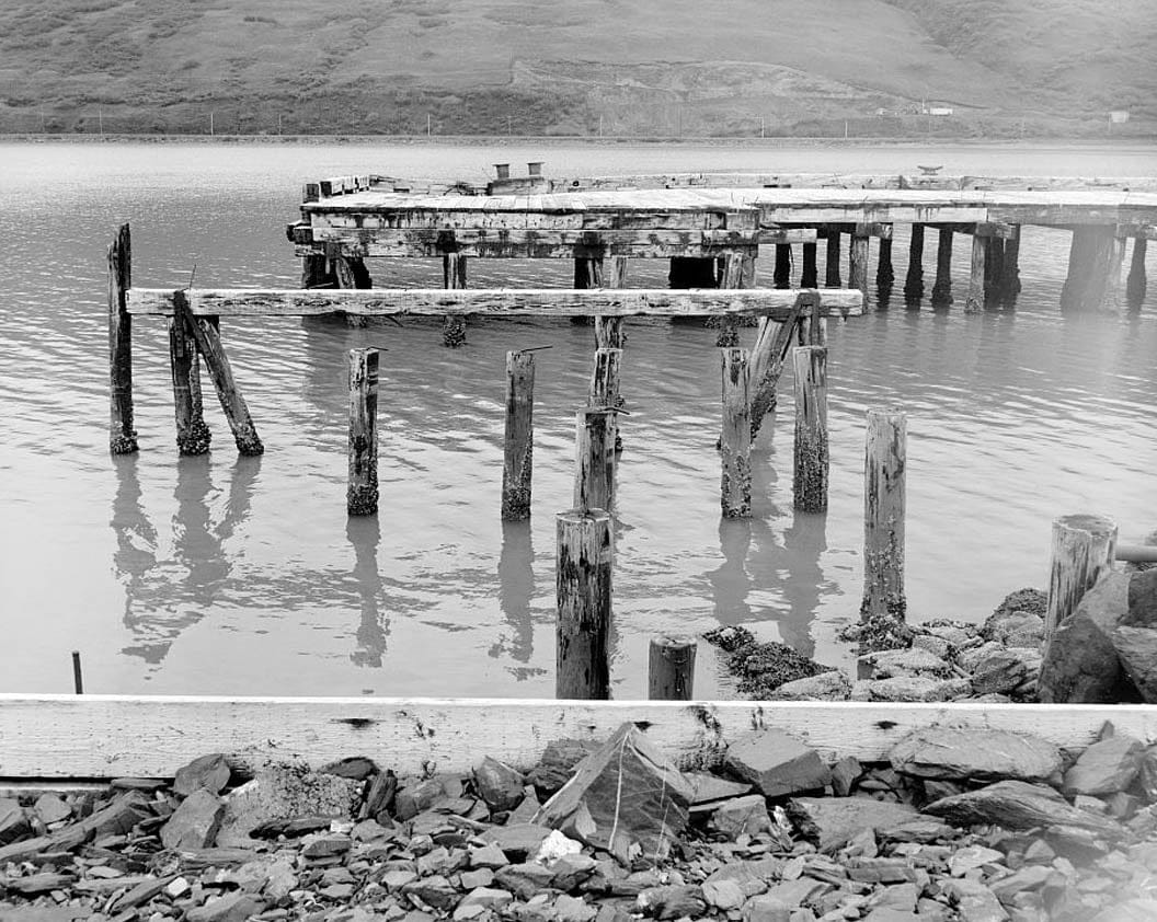 Historic Photo : U.S. Coast Guard Station, Marginal Wharf, Women's Bay ...