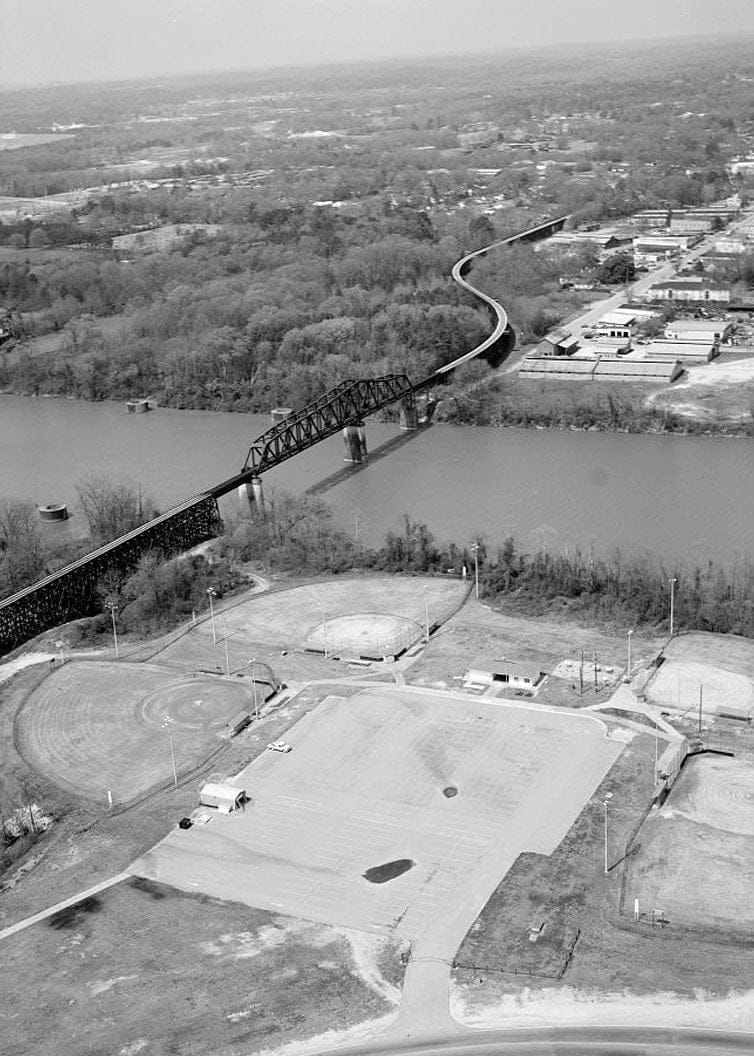 Historic Photo : Gulf, Mobile & Ohio Railroad Bridge, Spans Black Warr ...