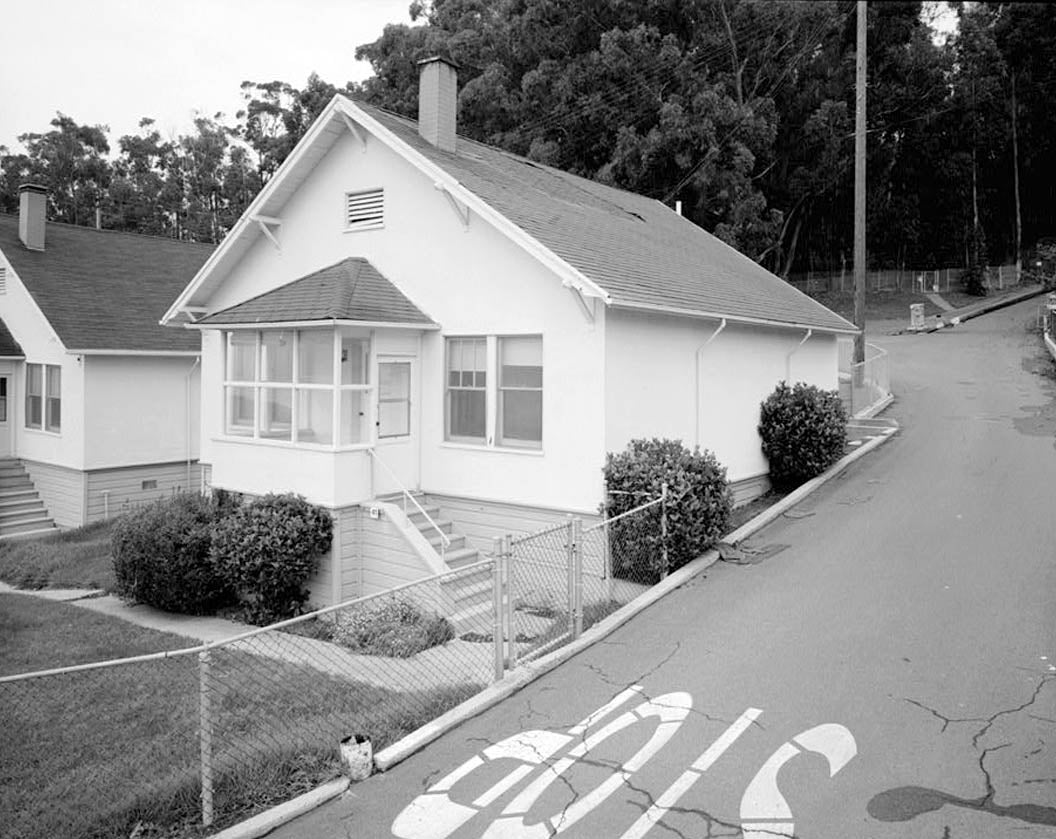 Historic Photo : Winehaven, Two-Bedroom Cottage, Point Molate Naval Fu ...