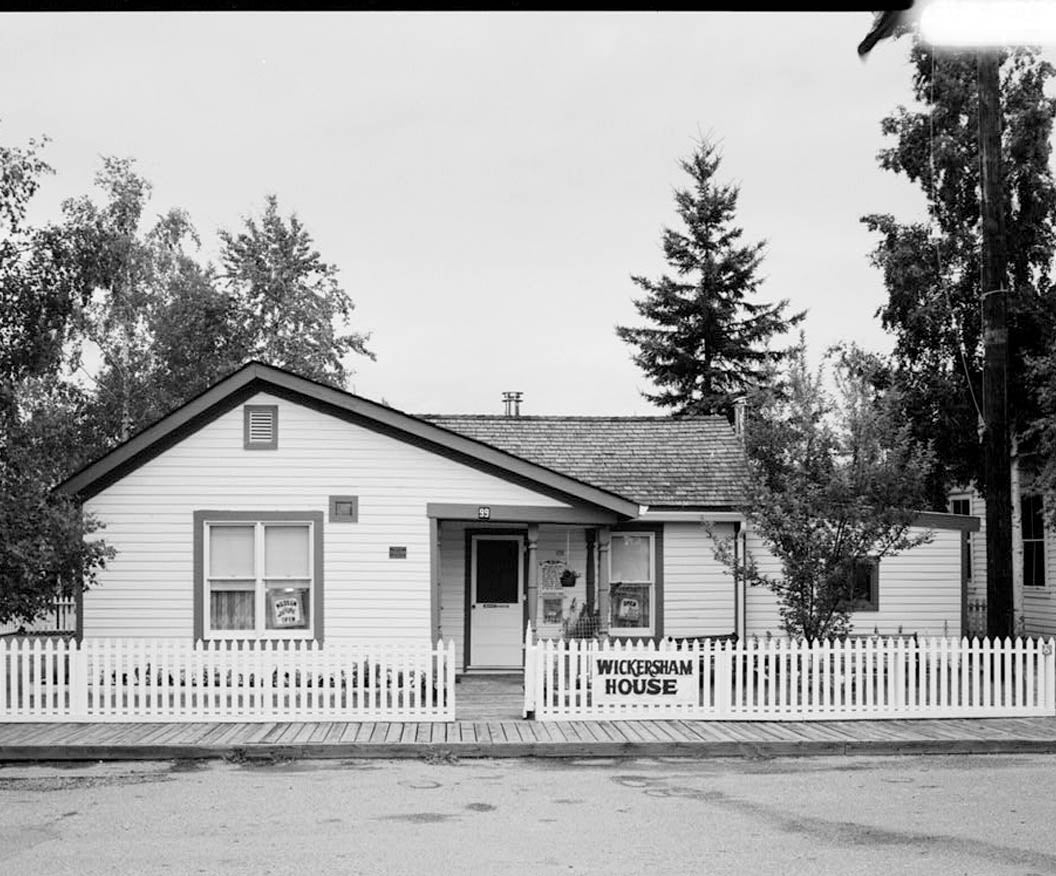 Historic Photo : Wickersham House, Alaskaland, Fairbanks, Fairbanks No ...