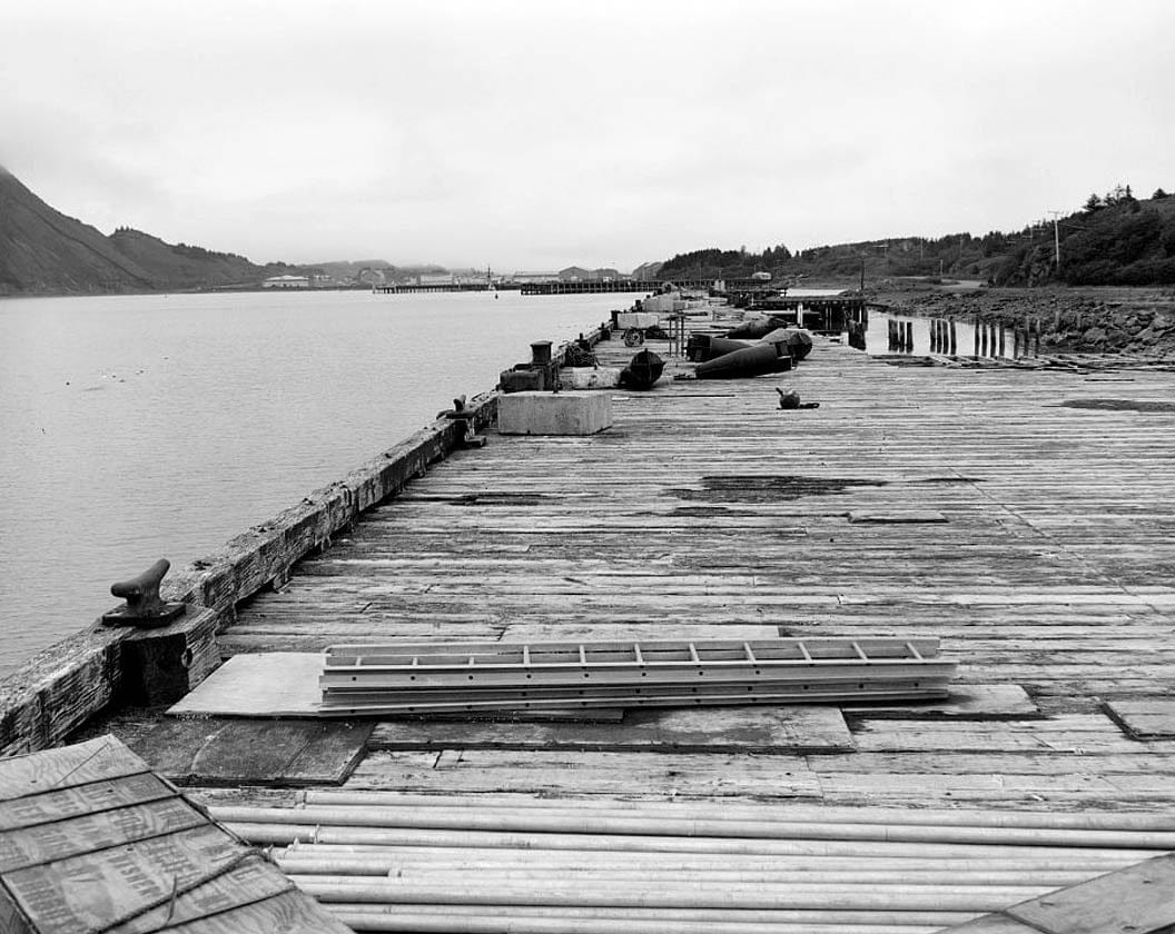 Historic Photo : U.S. Coast Guard Station, Marginal Wharf, Women's Bay ...