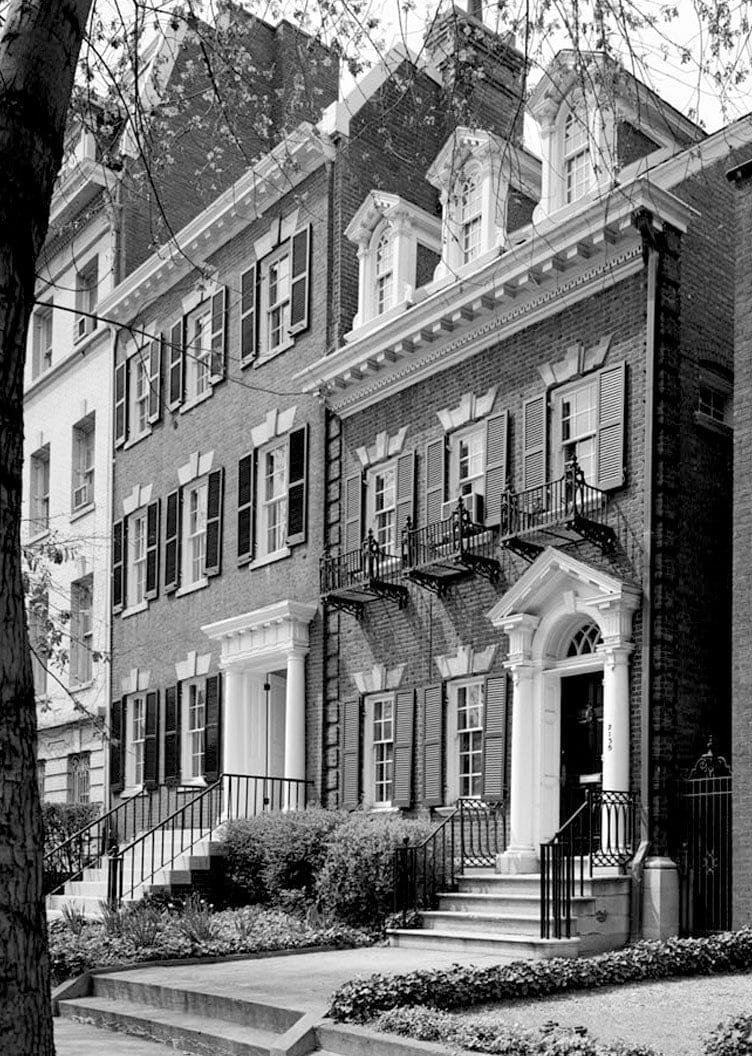 Historic Photo : Captain Theodore Jewell House, 2135 R Street Northwes ...
