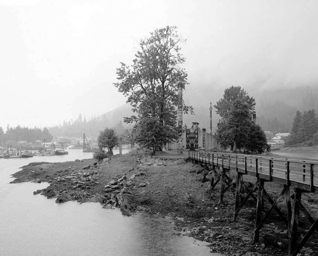 Historic Photo : Chief Shakes House, Shakes Island, Wrangell, Wrangell ...