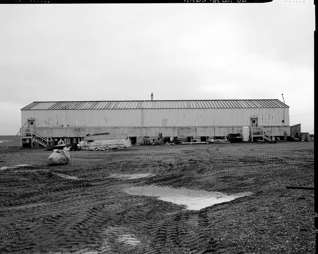 Historic Photo : POW-3 Distant Early Warning Line Station, Bullen Poin ...