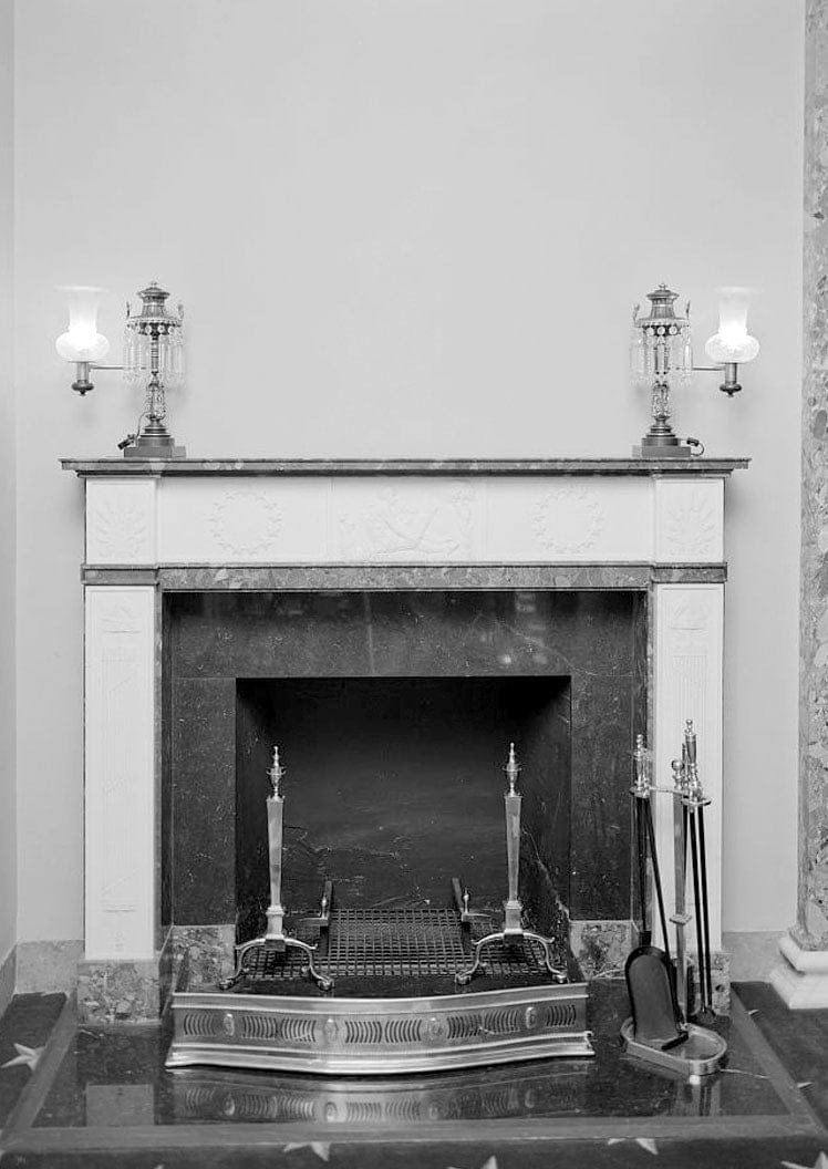 Historic Photo : U.S. Capitol, Old Senate Chamber, Intersection of Nor ...