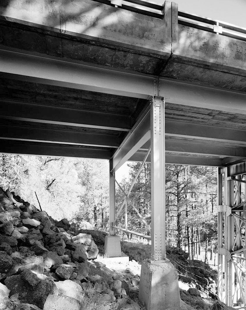 Historic Photo : Corduroy Creek Bridge, Spanning Corduroy Creek at Hig ...