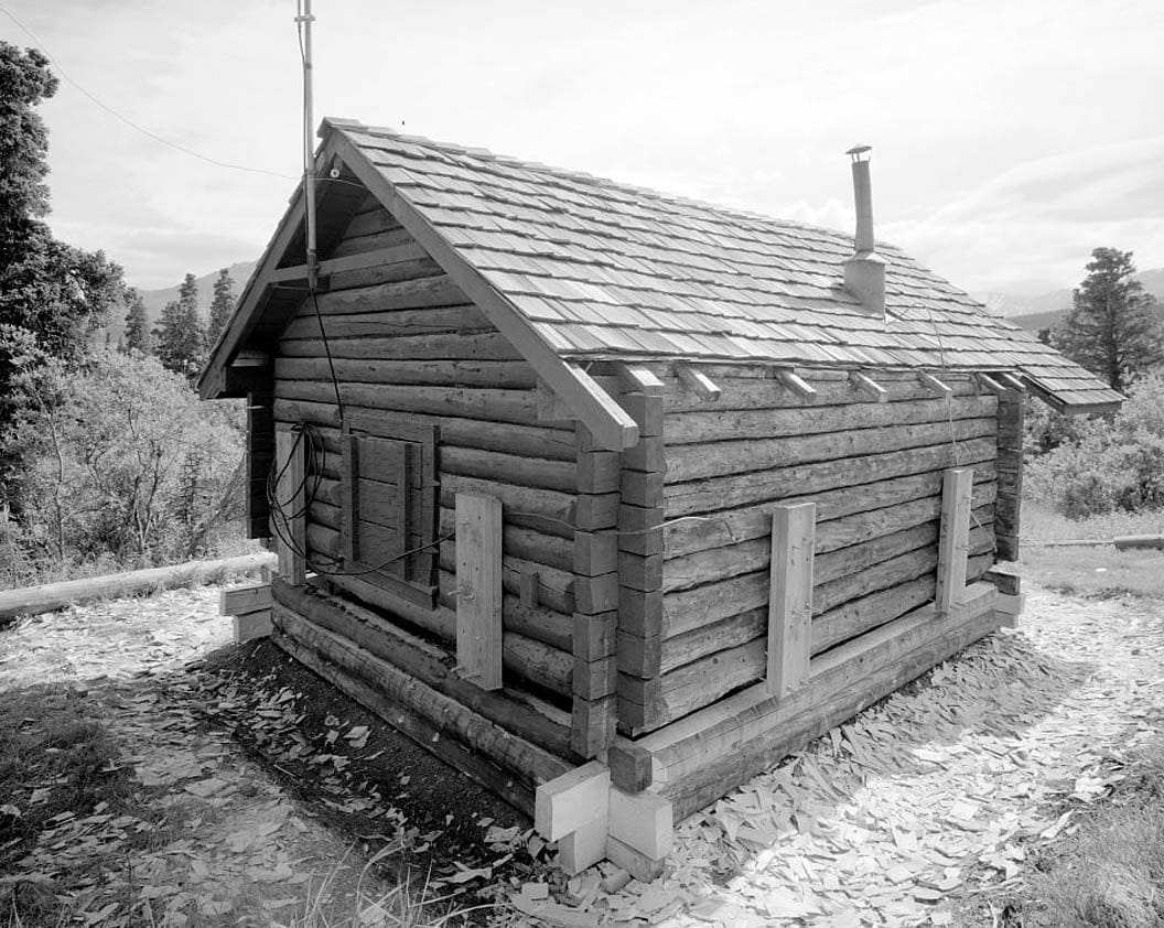 Historic Photo : Mount McKinley Patrol, Igloo Creek Cabin No. 25, Naer ...