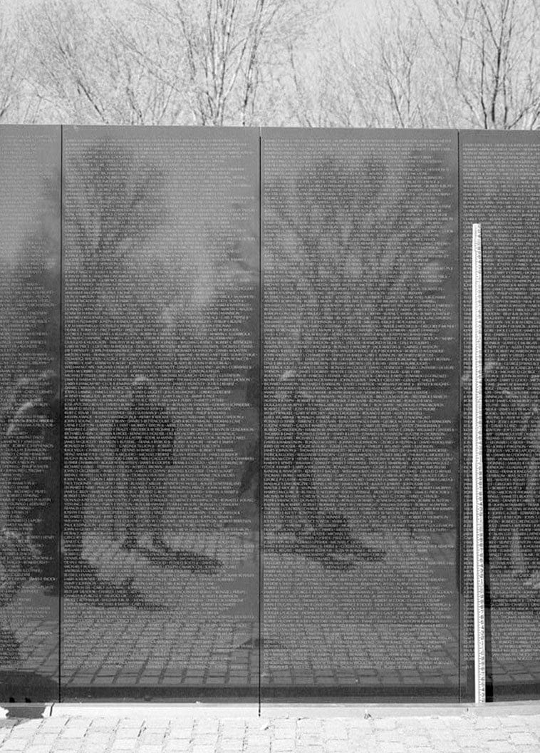 Historic Photo : Vietnam Veterans Memorial, West Potomac Park, Washing ...