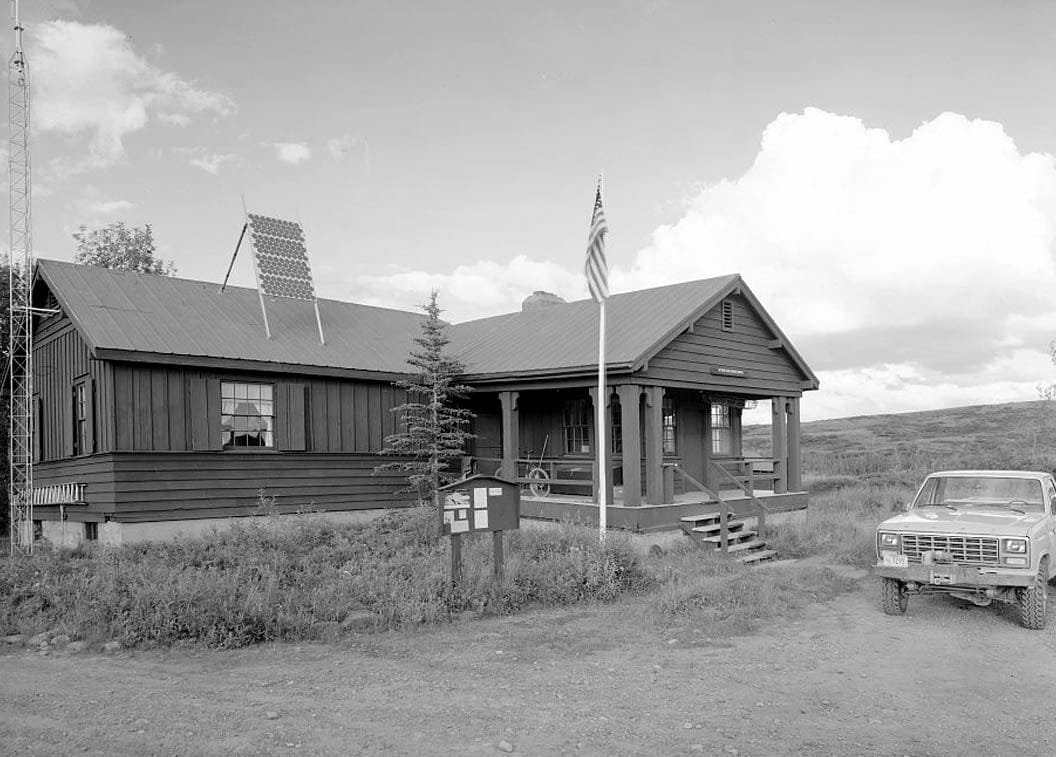 Historic Photo : Wonder Lake Ranger Station, Cantwell, Denali Borough ...