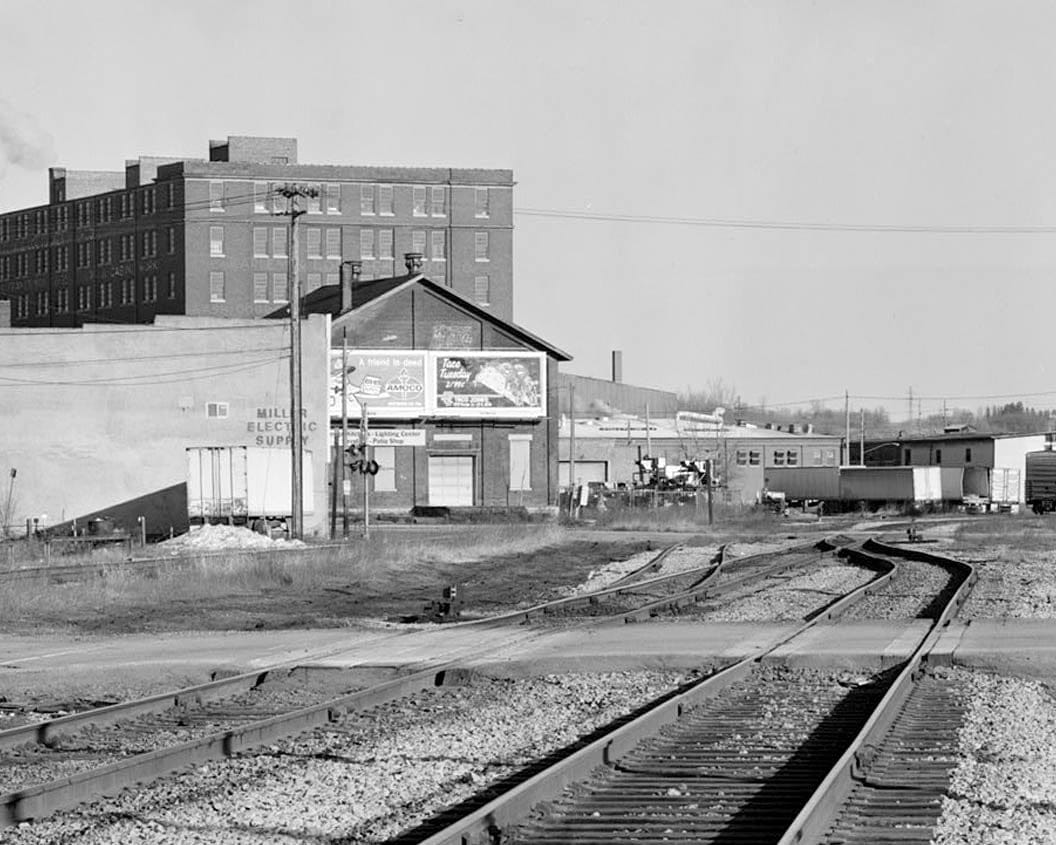 Historic Photo : Dubuque Commercial & Industrial Buildings, Dubuque, D ...