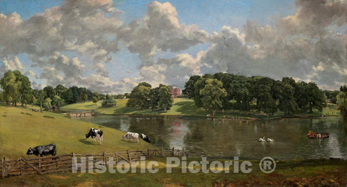 Art Print : John Constable, Wivenhoe Park, Essex, 1816 - Vintage Wall ...