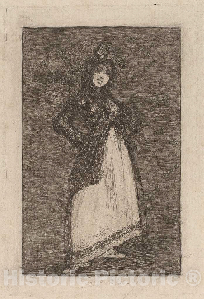 Art Print : Francisco de Goya, Maja, c.1826 - Vintage Wall Art ...