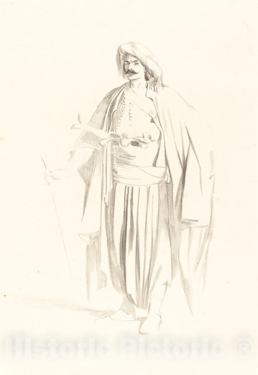 Art Print : Alexandre Bida, A Turk, Late 19th Century - Vintage Wall A ...