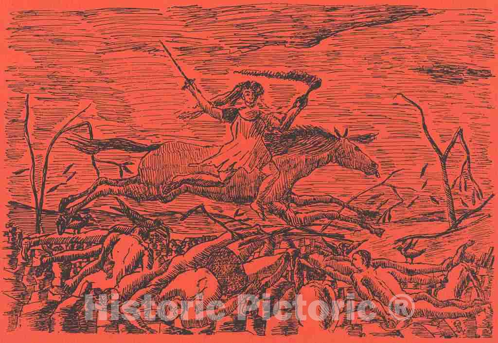 Art Print : Henri Rousseau, La Guerre (The War), 1895 - Vintage Wall A ...