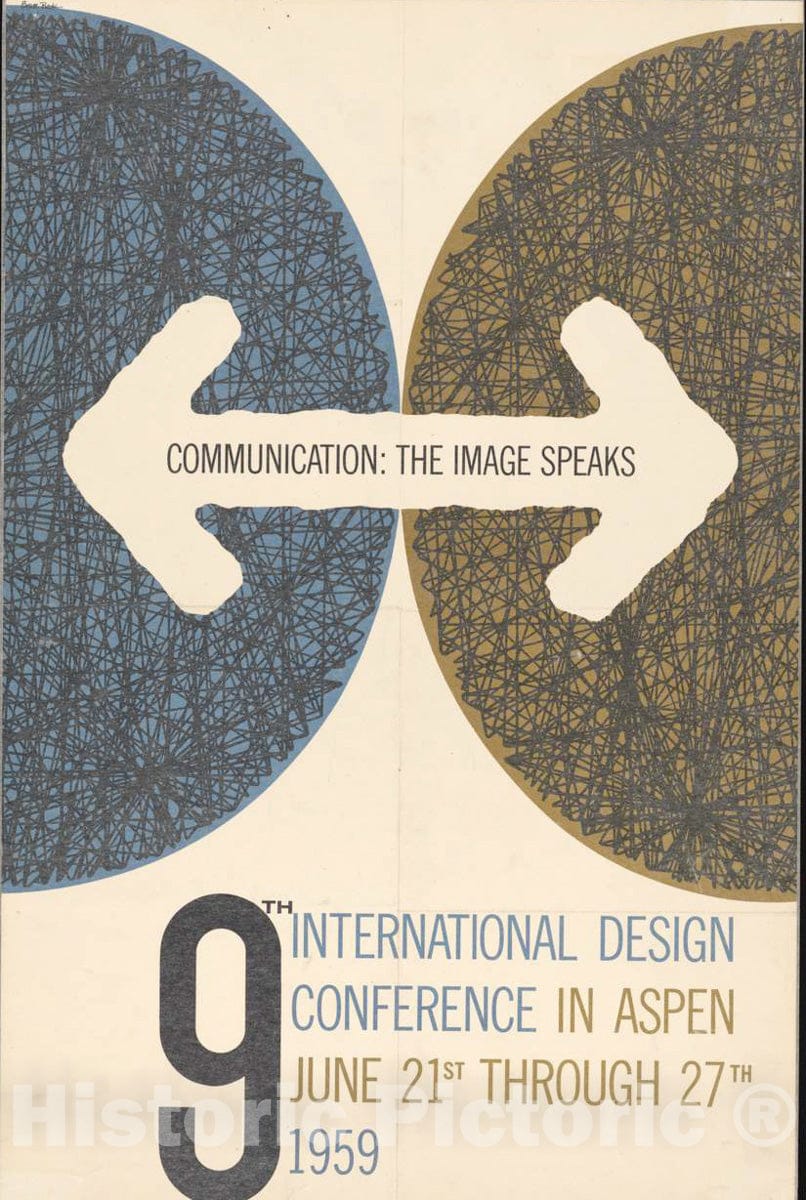 Vintage Poster - Communication; The Image Speaks. 9th International De ...