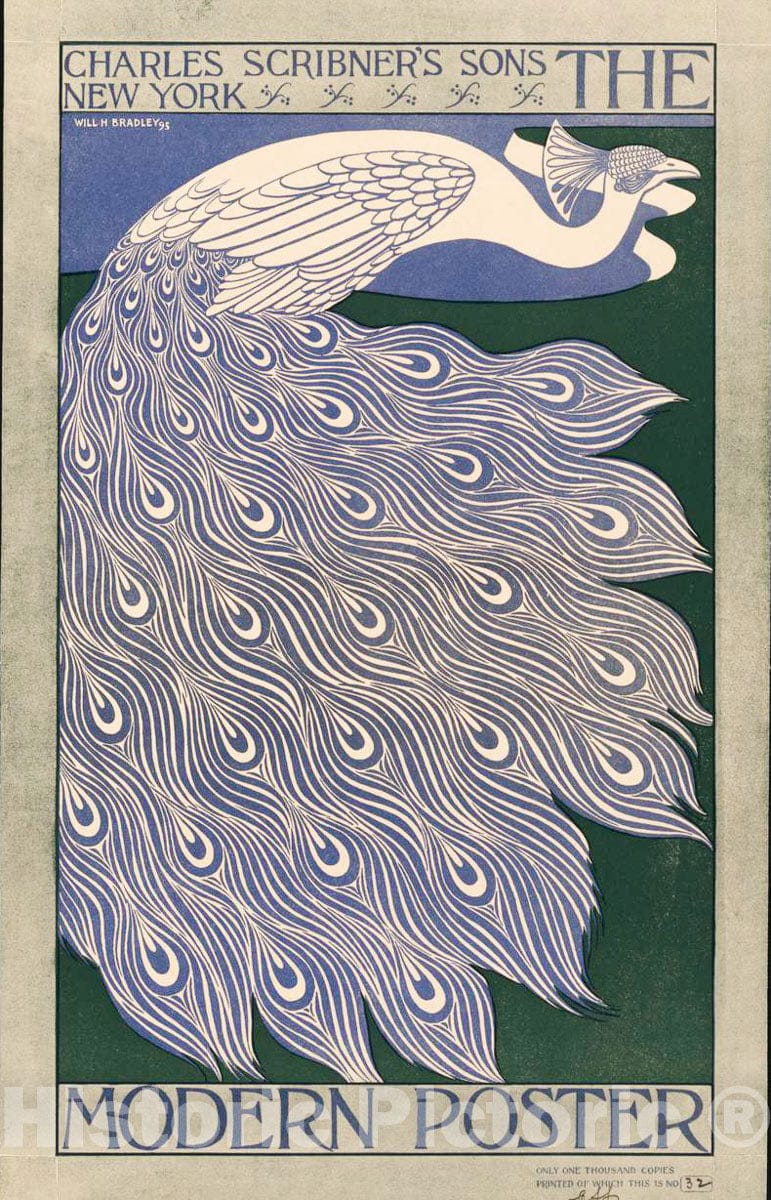 Vintage Poster - The Modern Poster. no. 32, Historic Wall Art ...