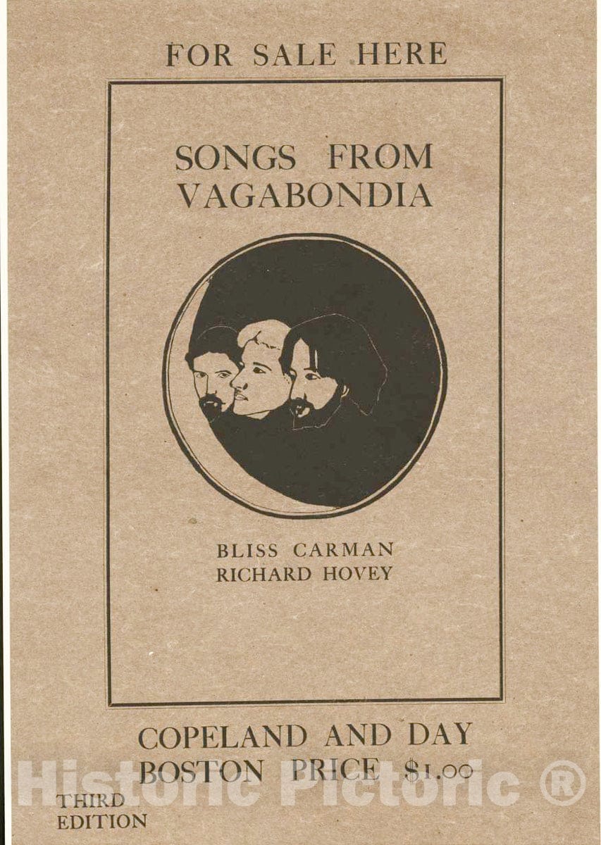 Vintage Poster - Songs from Vagabondia by Bliss Carman and Richard Hov ...