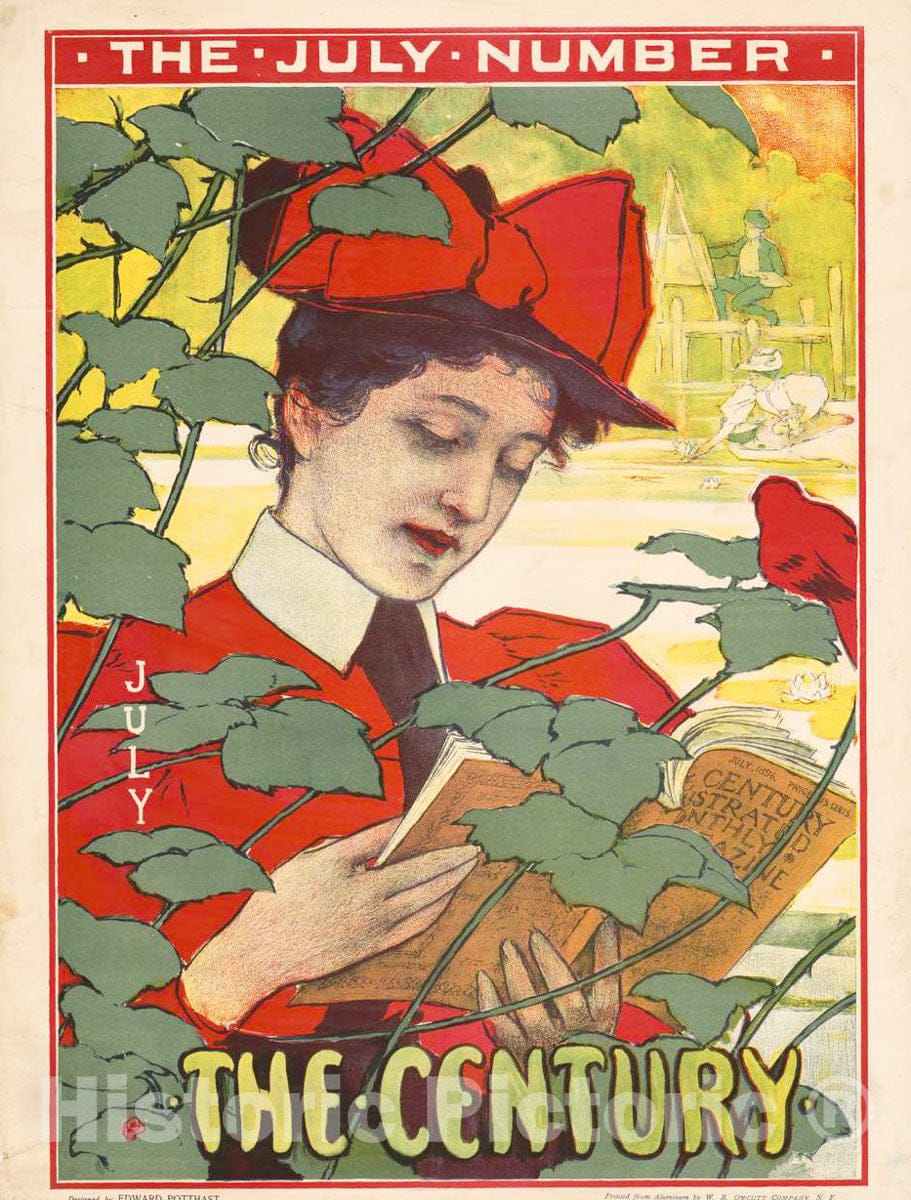 Vintage Poster - The Century [for] July, Historic Wall Art – Historic ...