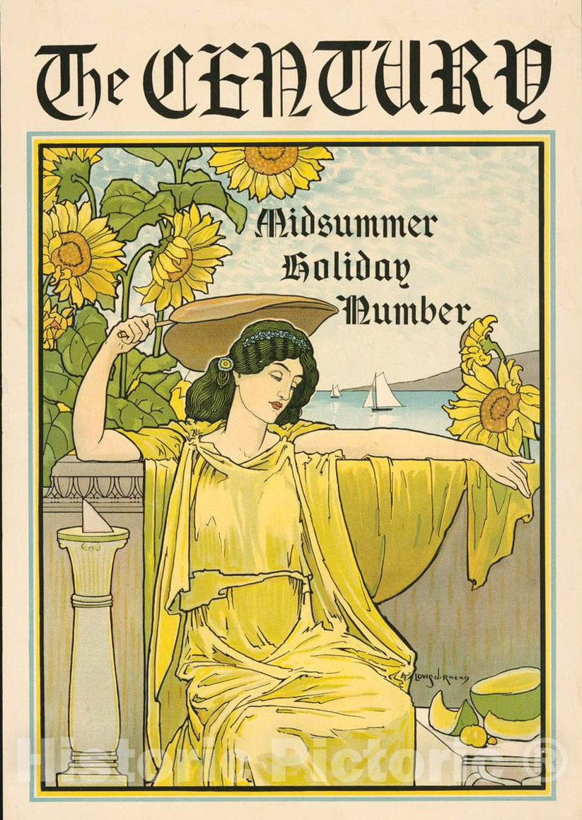 Vintage Poster - The Century, Midsummer Holiday Number, Historic Wall ...