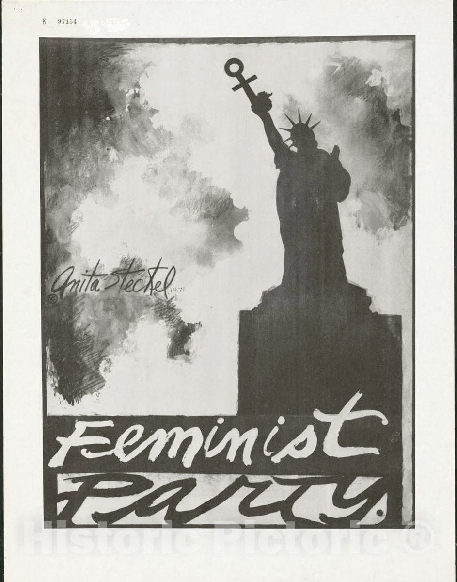 Vintage Poster - Feminist Party, Historic Wall Art – Historic Pictoric
