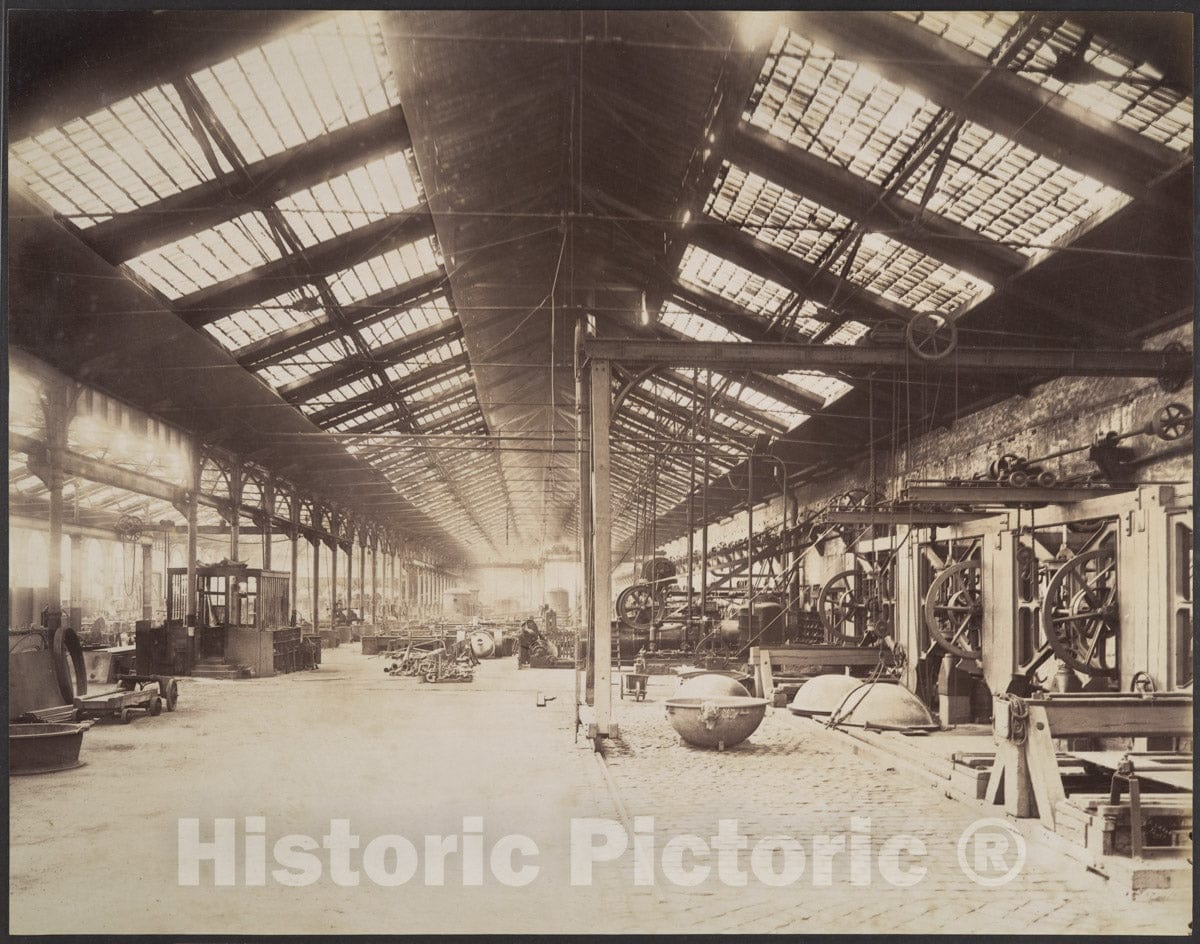Photo Print : Louis Lafon - Factory Interior – Historic Pictoric