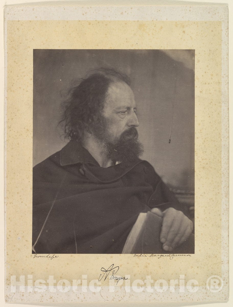Photo Print : Julia Margaret Cameron - Alfred, Lord Tennyson 3 ...