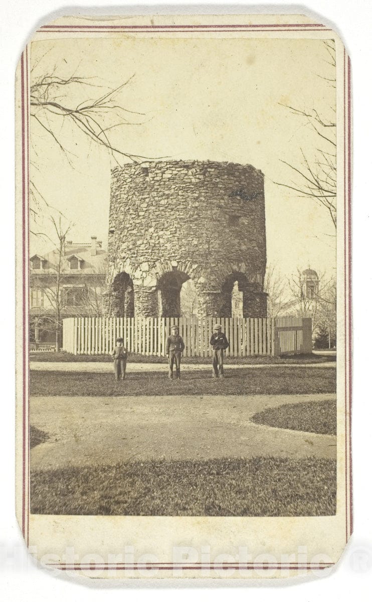 Art Photo : Untitled (stone turret with boys), Joshua Appleby Williams ...