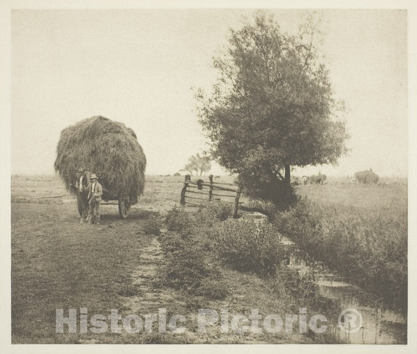Art Photo : In the Haysel (Norfolk), Peter Henry Emerson, c 1892, Vint ...