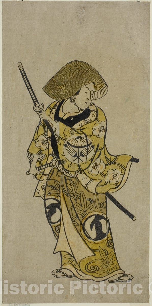 Art Print : Keisei Fukubiki Nagoya, Okumura Toshinobu, 1731, Vintage W ...