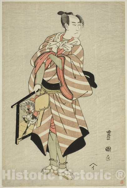 Art Print : Miyamairi Musubi no Kamigaki, Utagawa Toyokuni I, c 1797 ...