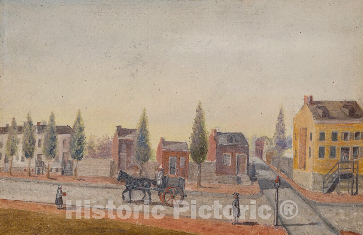Art Print : William P. Chappel - The Garbage Cart : Vintage Wall Art ...
