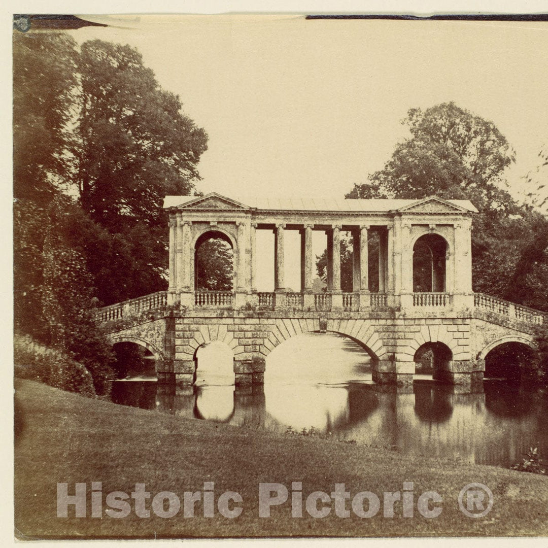 Photo Print : Wilton House with Palladian Bridge by Morris 2 – Historic ...