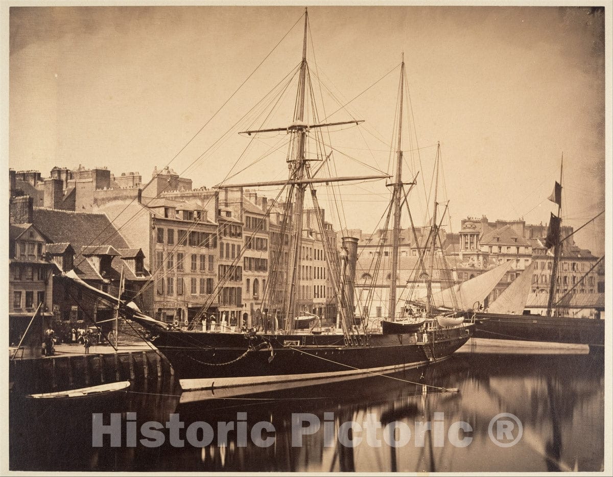 Photo Print : Gustave Le Gray - La Reine Hortense - Yacht de l'empereur ...