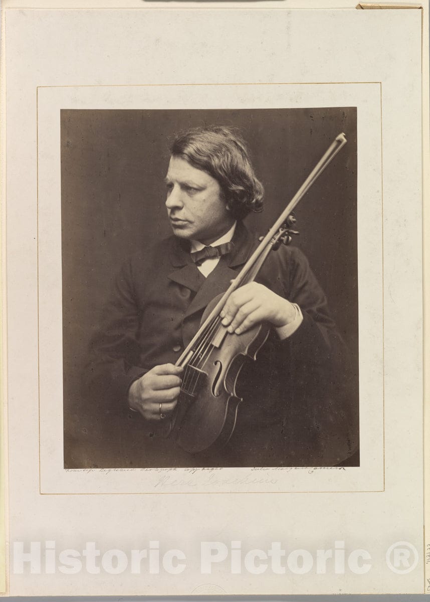 Photo Print : Julia Margaret Cameron - Herr Joachim – Historic Pictoric