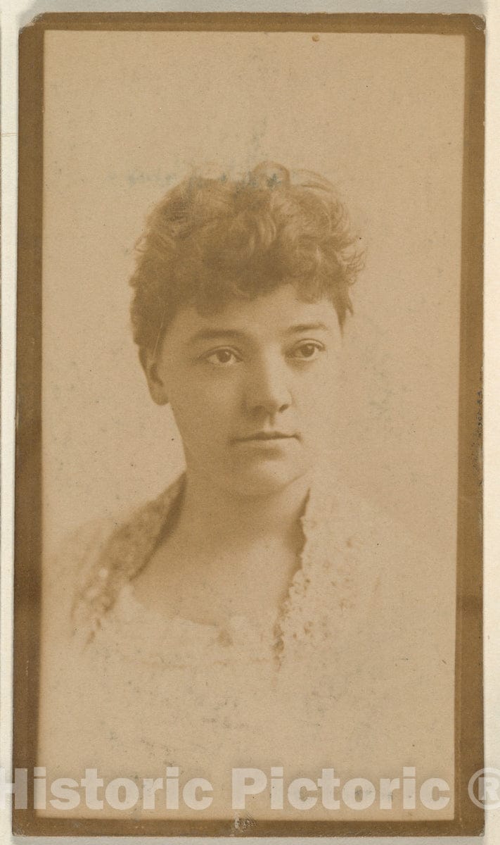 Photo Print : Portrait of Actress, from The Actresses Series (N668) 1 ...