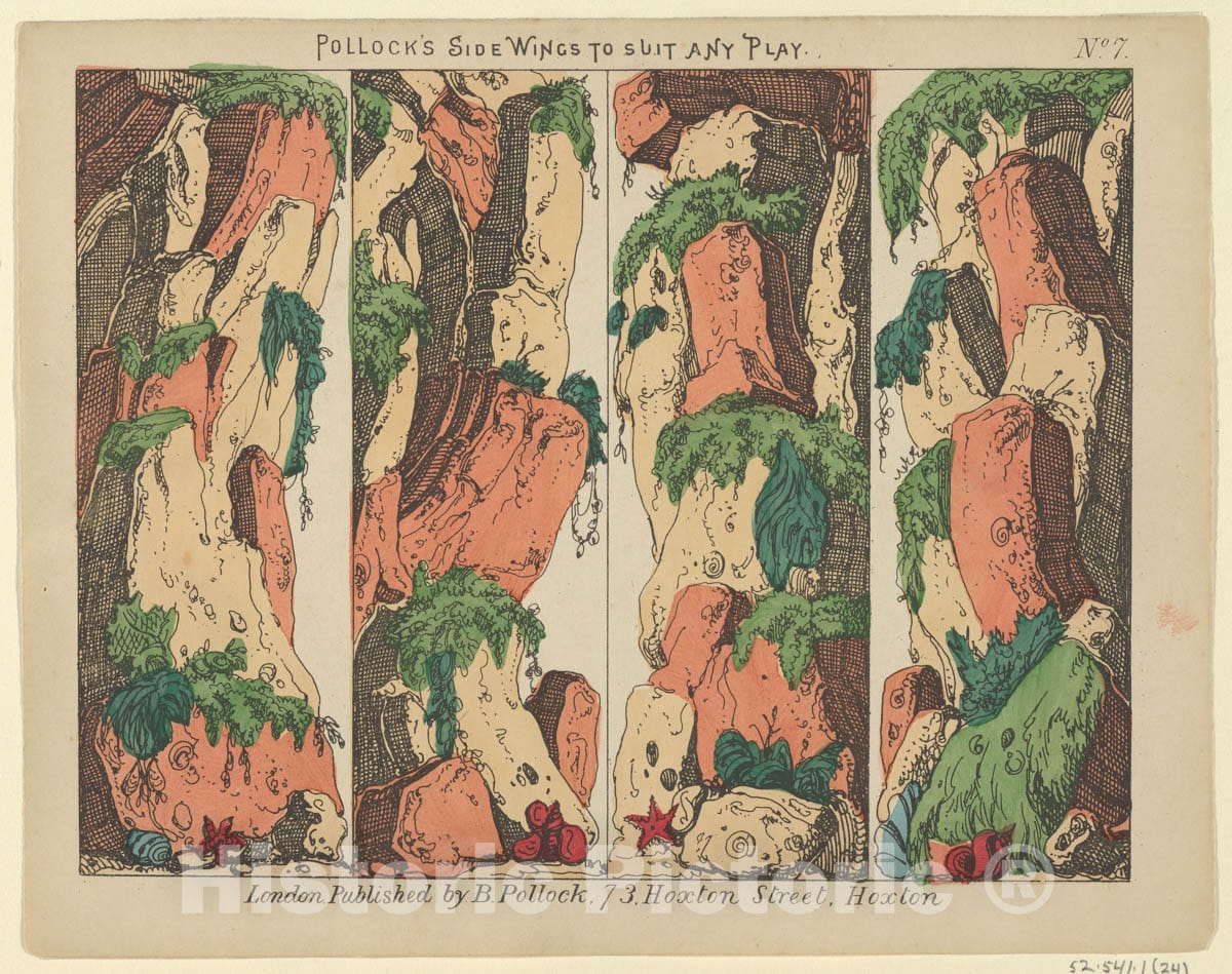 Art Print : Benjamin Pollock - Side Wings to Suit Any Play, Plate 7 fo ...