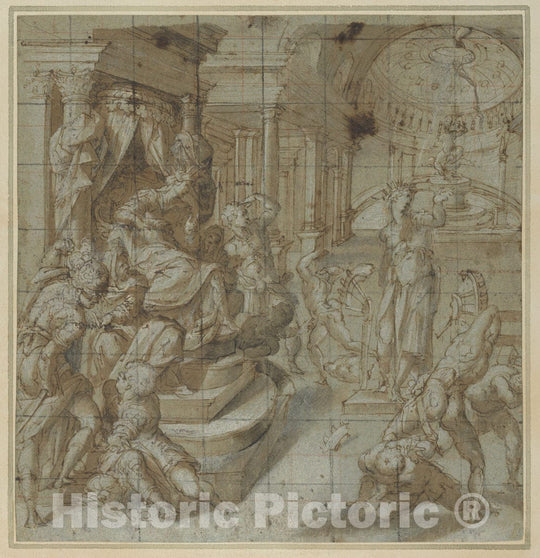 Art Print : Carlo Portelli - The Martyrdom of St. Catherine of Alexand ...