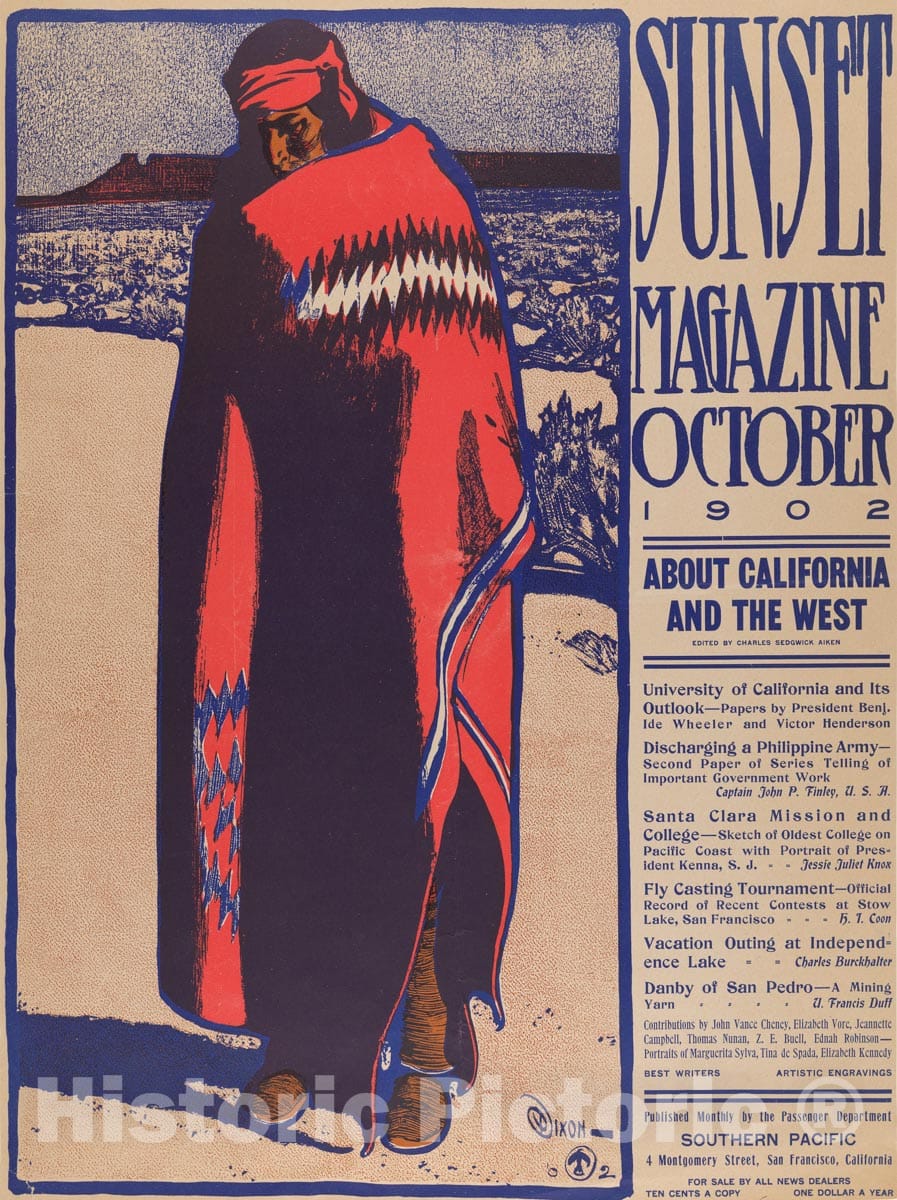 Vintage Sunset Magazine Posters