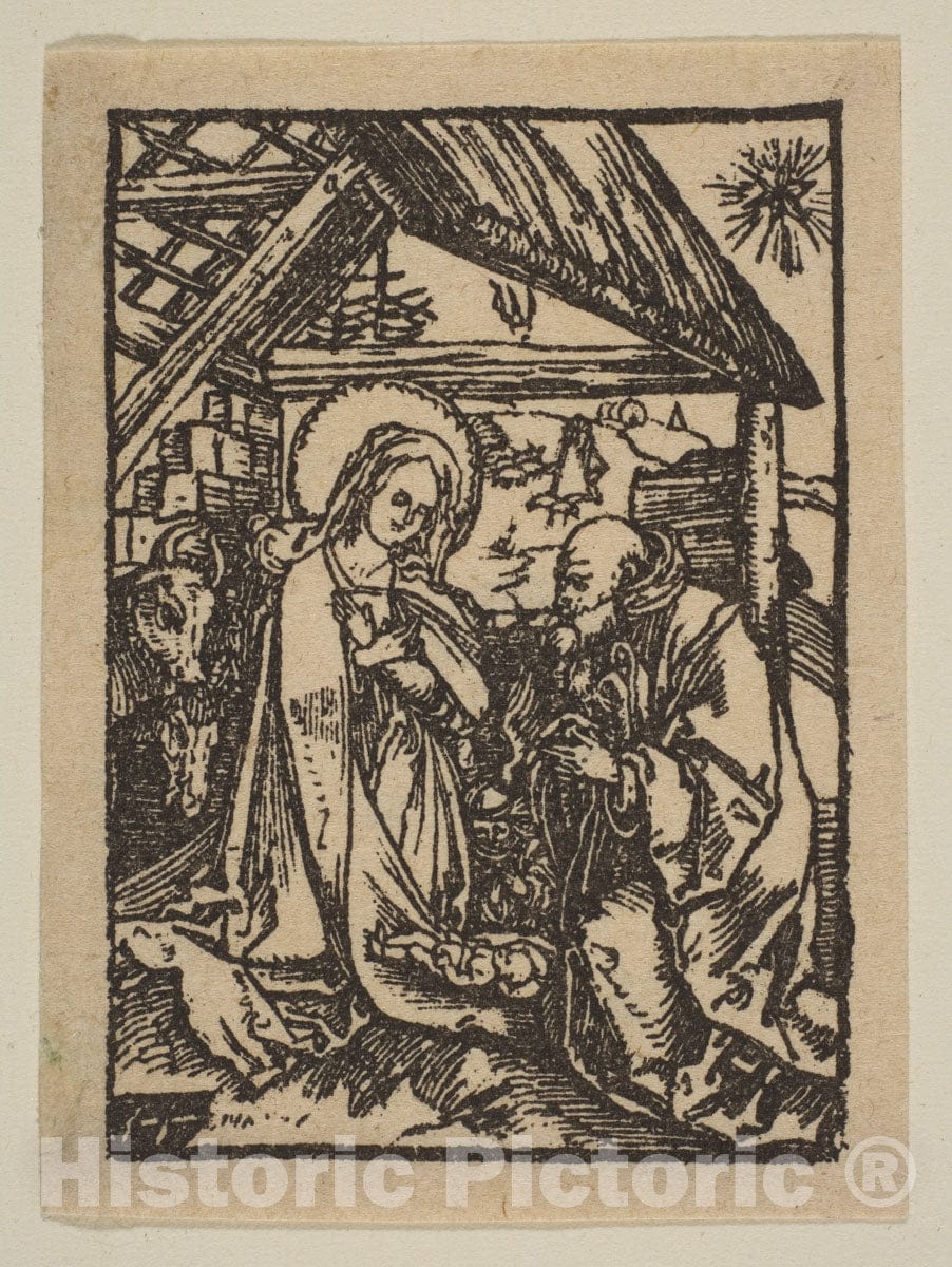 Art Print : Albrecht Dürer - The Nativity 1 : Vintage Wall Art ...