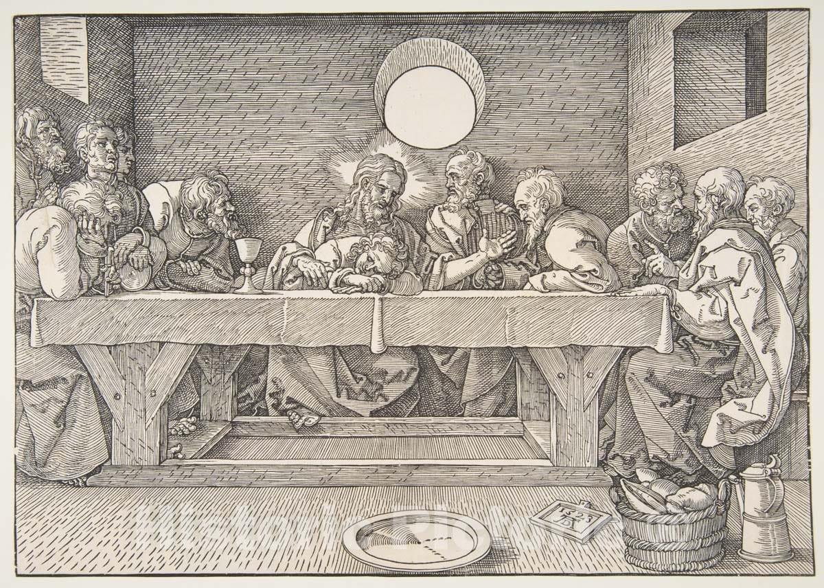 Art Print : Albrecht Dürer - The Last Supper 2 : Vintage Wall Art ...