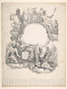 Ottmar Elliger The Younger - Design for a Frontispiece with an Allegory ...