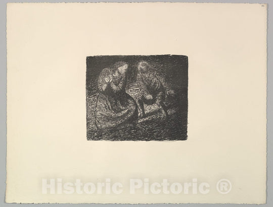 Art Print : Ernst Barlach - The Shouter (Der Rufende) : Vintage Wall A ...